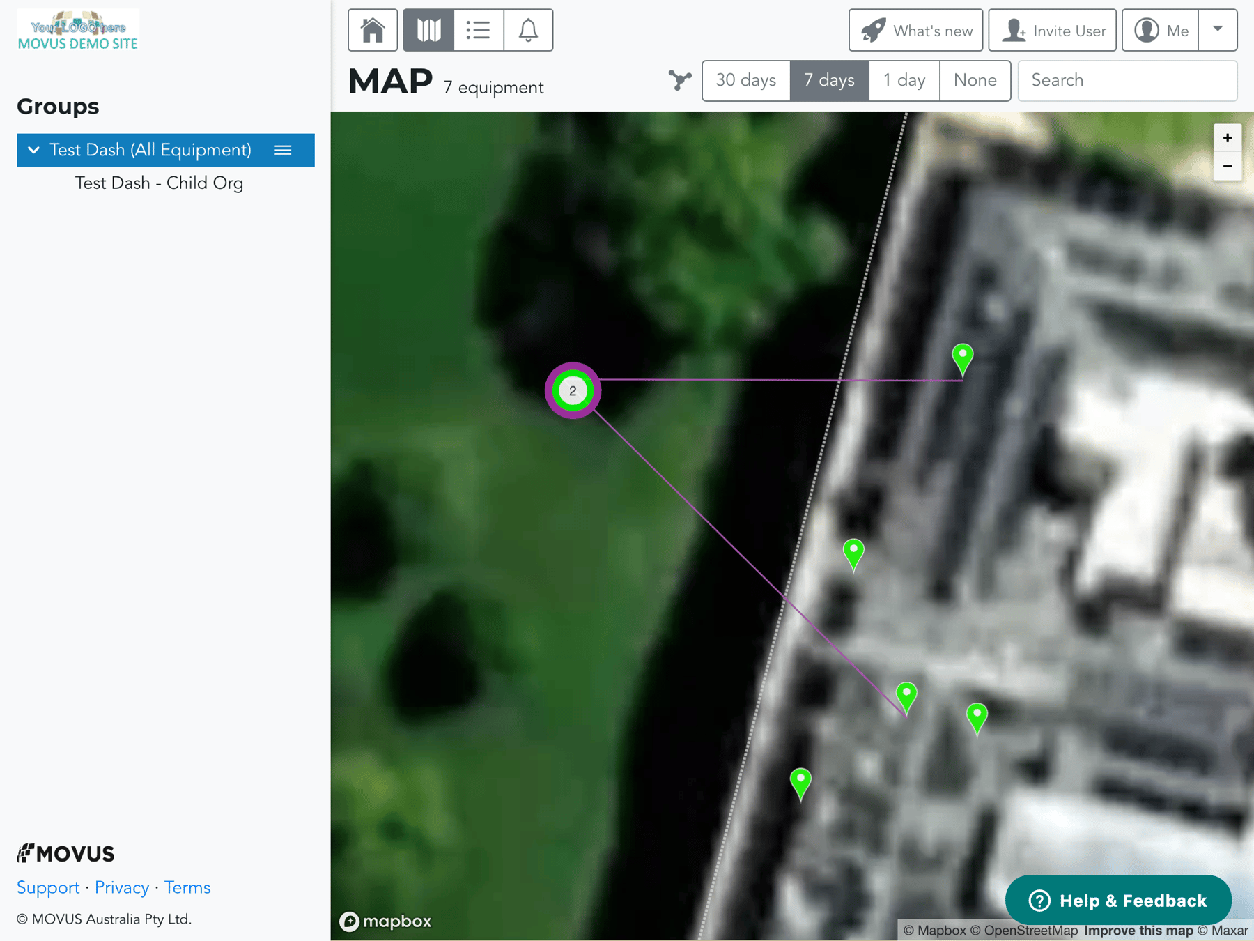 Understanding the Equipment Map Page
